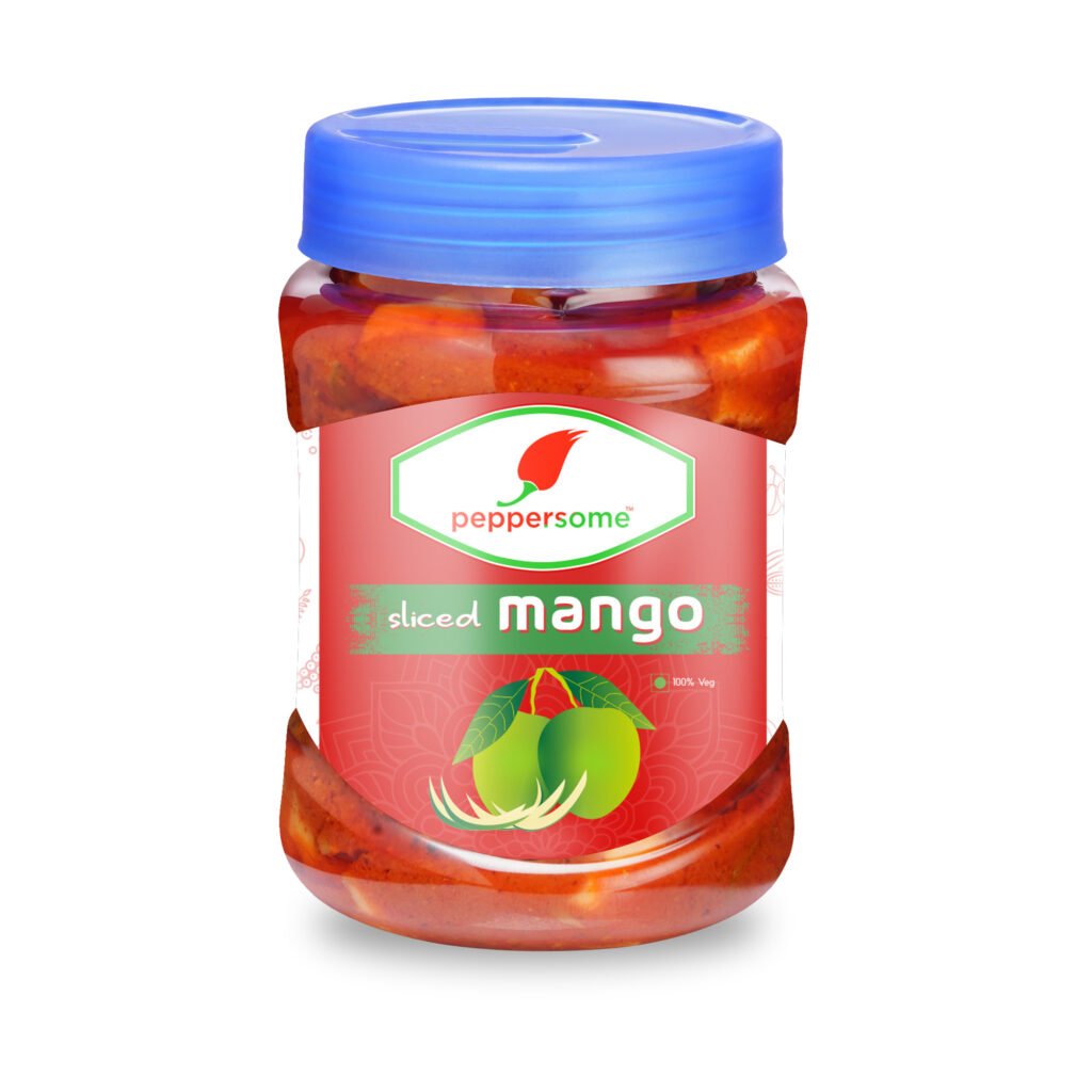 Slice Mango Pickle - www.peppersome.com